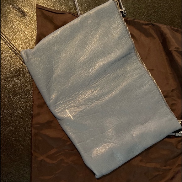 Bags | Powder Blue Coach Crossbody | Poshmark